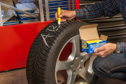 Tire chalk